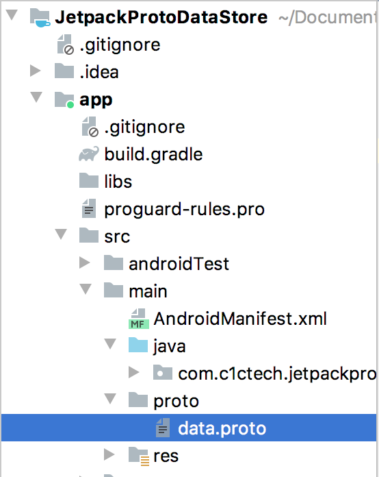 Android Jetpack Proto Datastore Example